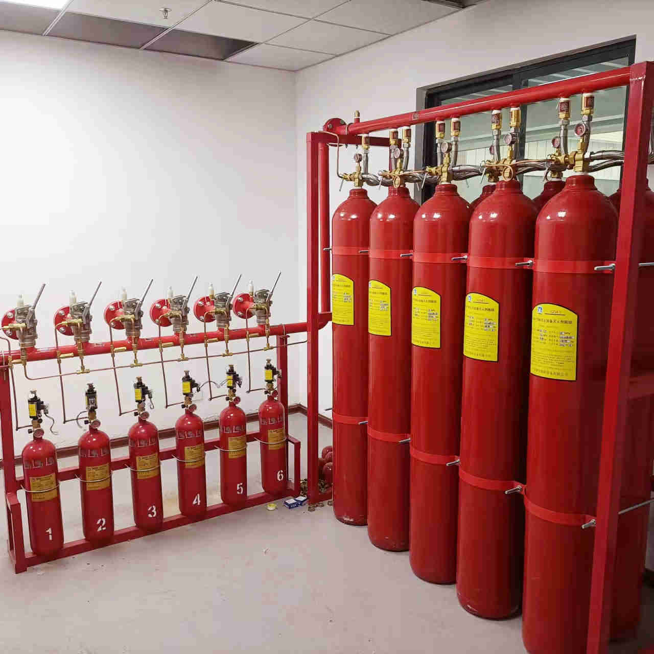 効率性 IG 惰性ガス 防火システム 15MPa 20MPa 火災リスクを軽減するために